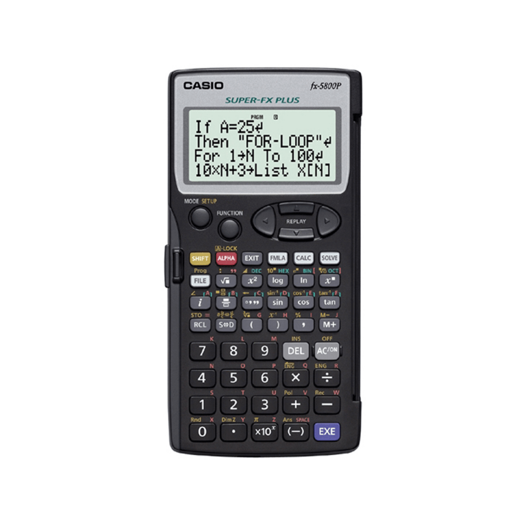 Calculadora programable - CALCULADOS