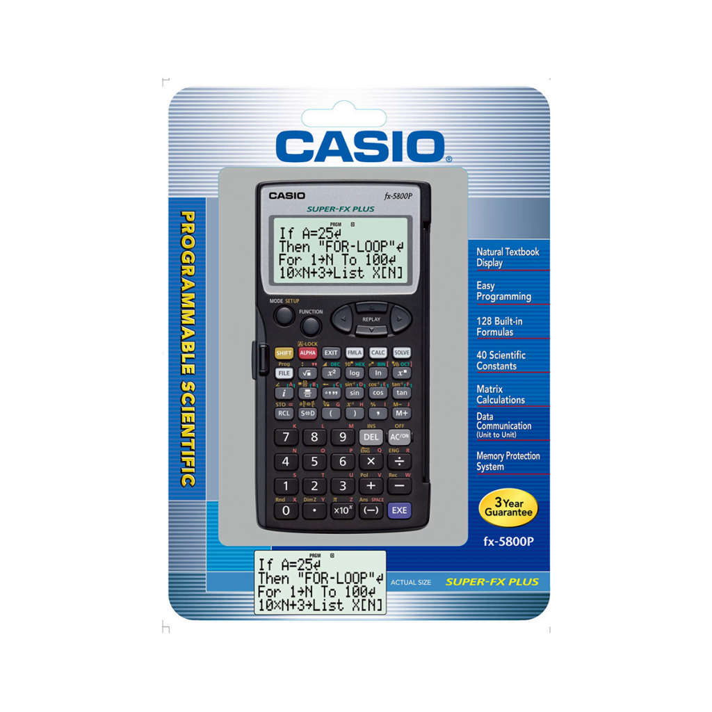 FX-5800P - CALCULADOS