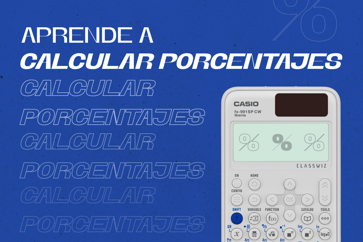 Aprende a cómo calcular porcentajes con la calculadora